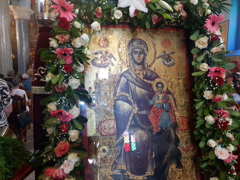 Το Γενεσιο της Θεοτόκου στην Παναγία Φανερωμένη Τυρνάβου - Η Πανηγυρική ...