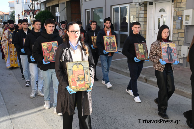 Ιερές Εικόνες του 16ου Αιώνα στη Λιτάνευση της Ορθοδοξίας στον Τύρναβο ...